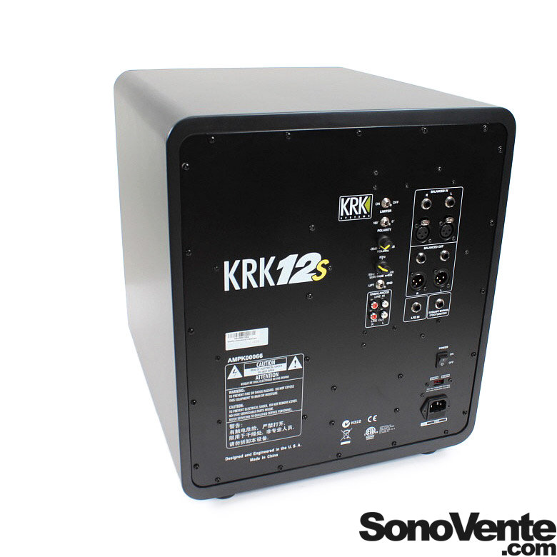 Krk 12S - Enceinte de monitoring SonoVente.com