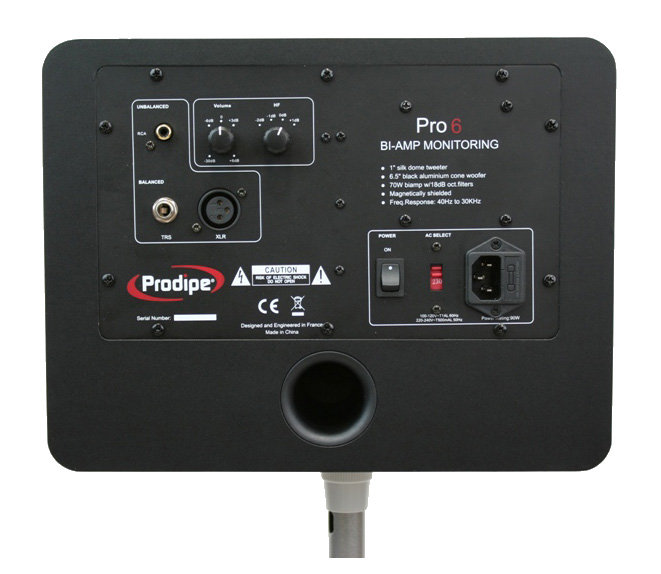 Prodipe PRO6 (la paire) - Enceinte de monitoring SonoVente.com