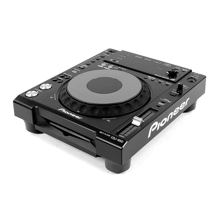 Pioneer DJ CDJ 850K - Platine CD MP3 à plat SonoVente.com