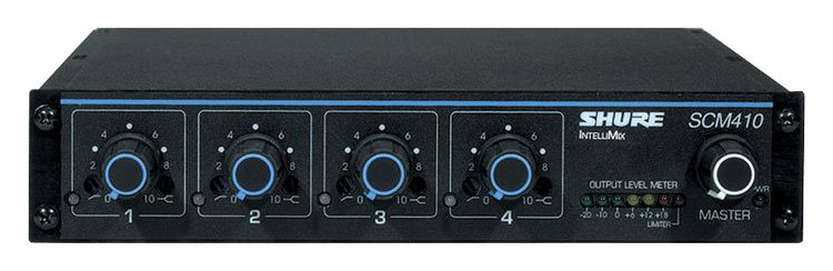 Shure SCM410 - Accessoires et pieds de micro SonoVente.com