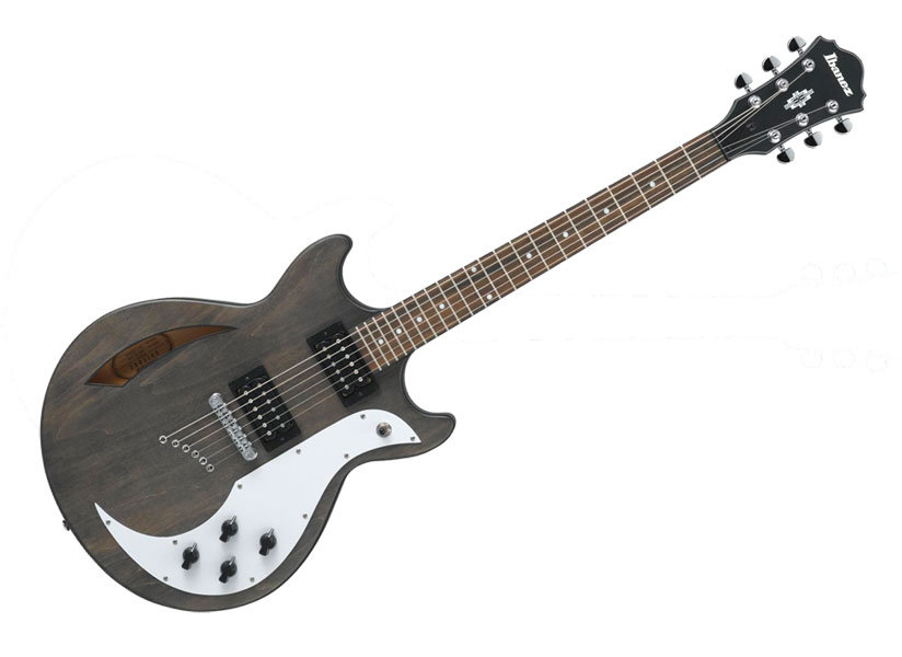 Ibanez AMF73-TGF - gris transparent - Guitare demi-caisse SonoVente.com