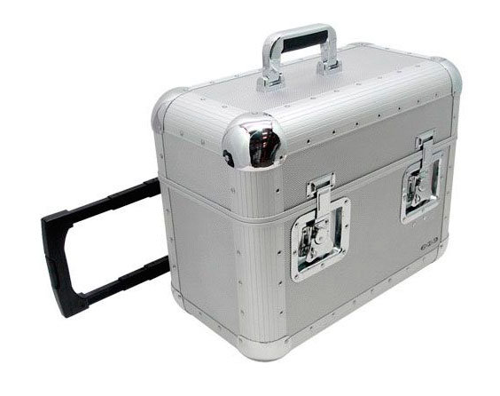 Zomo TP-70 XT Silver - Flight case CD et vinyle SonoVente.com