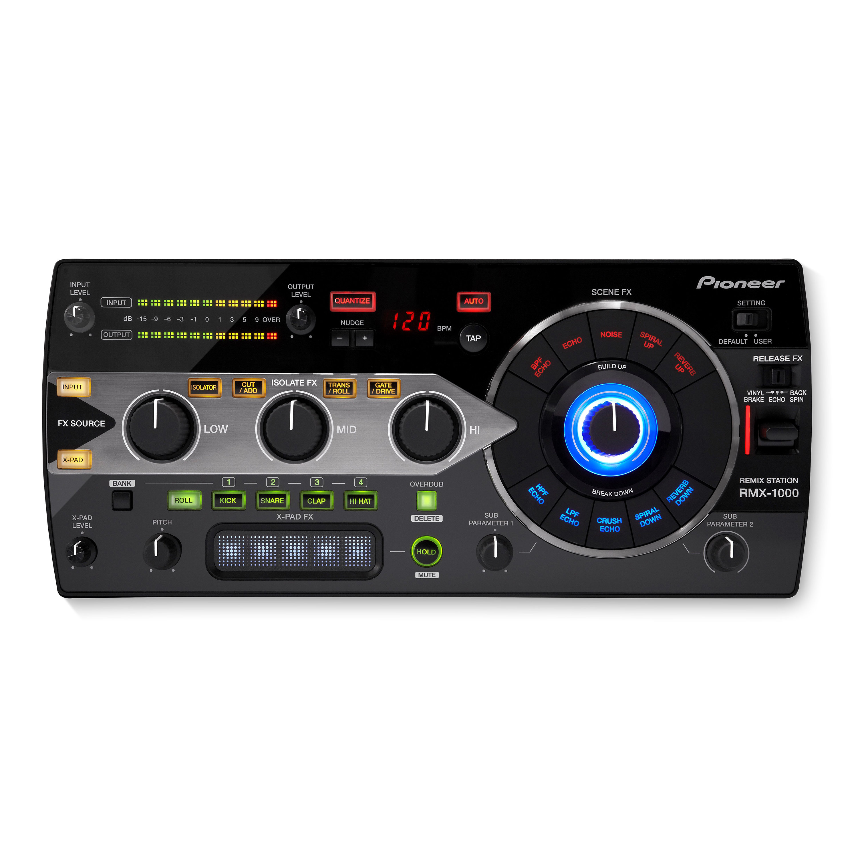 Pioneer DJ RMX 1000 - Sampler et groovebox SonoVente.com