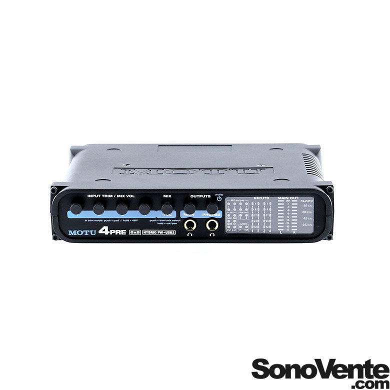 Motu 4pre Hybrid - Carte son SonoVente.com