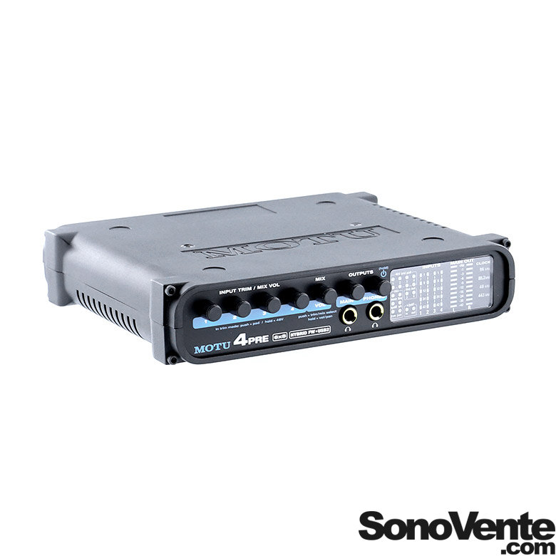 Motu 4pre Hybrid - Carte son SonoVente.com