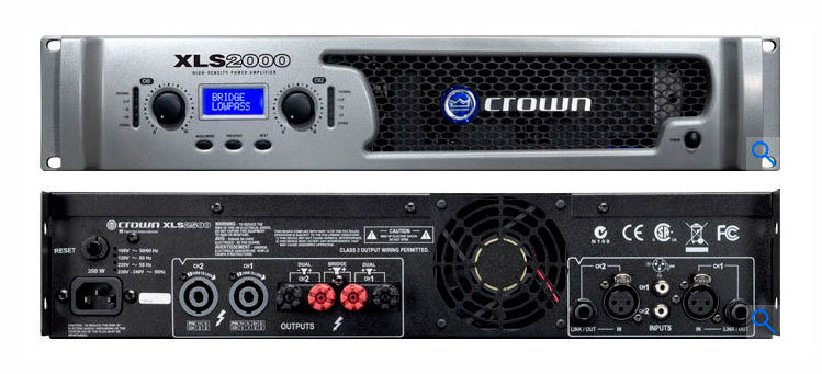 Crown XLS 2000 - Amplificateur sonorisation SonoVente.com
