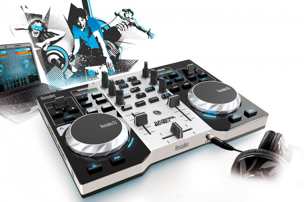Hercules DJ Control Instinct : Controleur USB Hercules DJ Control Instinct