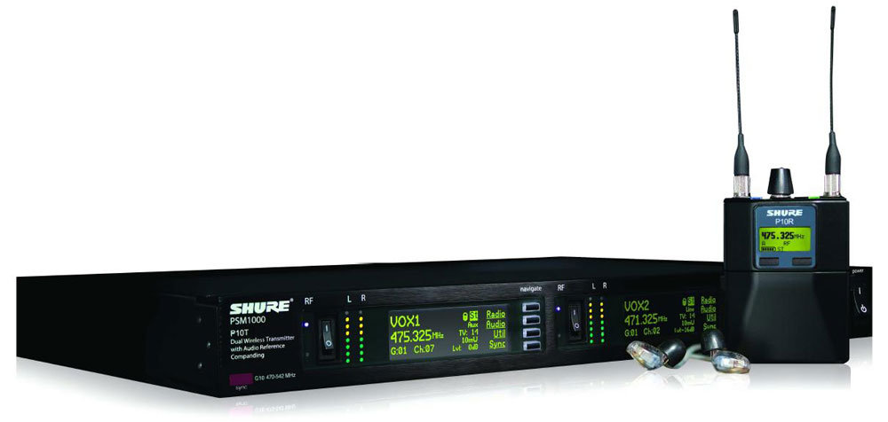 Shure P10T Freq G10E - Système ear monitor SonoVente.com