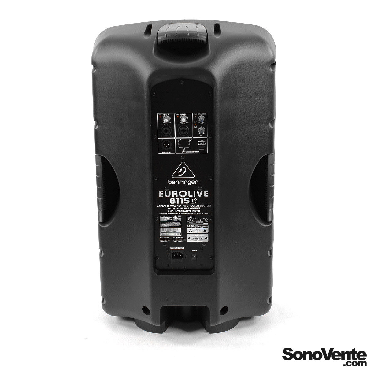 Behringer B115D EUROLIVE - Enceinte amplifiée SonoVente.com