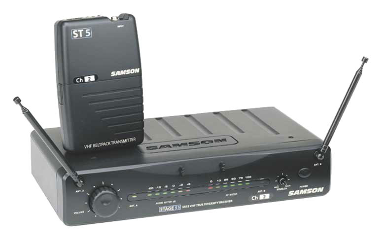 Samson STAGE 55 Guitar freq CH2 - Système HF Instruments SonoVente.com