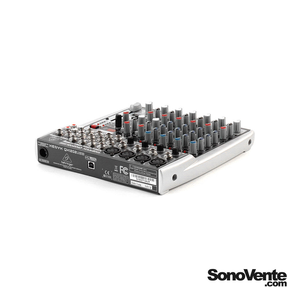 Behringer Xenyx QX1202USB : Console de Mixage Analogique Behringer ...