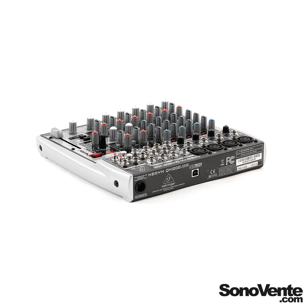 Behringer Xenyx QX1202USB : Console de Mixage Analogique Behringer ...