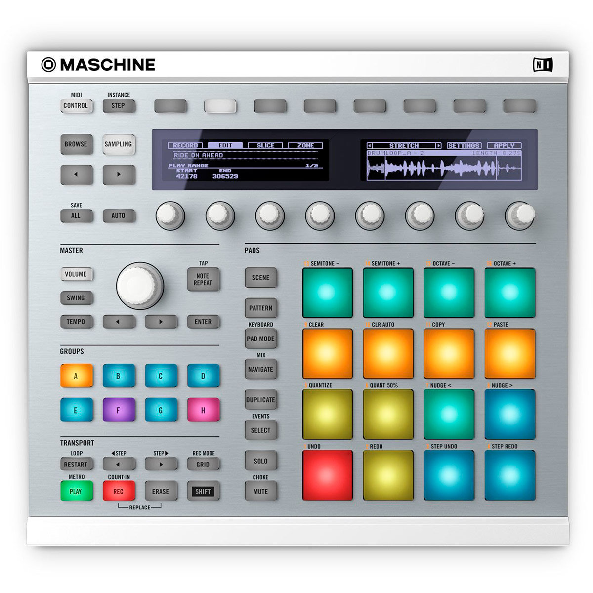 Native Instruments Maschine MK2 W - Contrôleur MIDI SonoVente.com