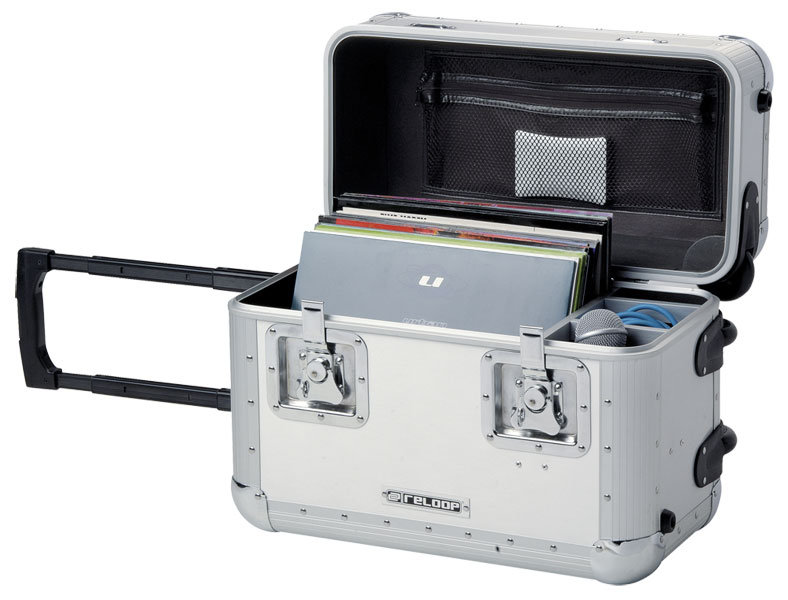 Reloop 70 Case Trolley Silver - Flight Case CD et Vinyle SonoVente.com