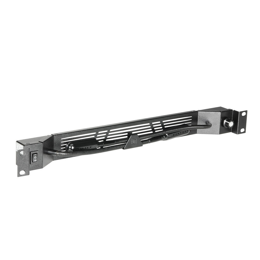 Adam Hall Tôle éclairage LED rack 19'' 1U 87463 - Tôle pour rack ...