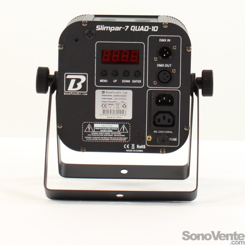 BoomTone DJ SlimPar 7 Quad 10 - PAR LED SonoVente.com
