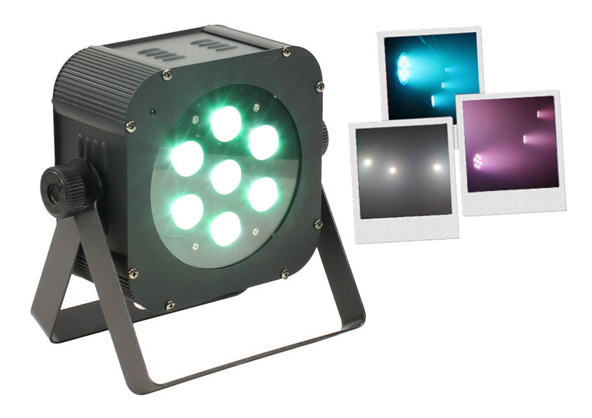 BoomTone DJ SlimPar 7 Quad 10 - PAR LED SonoVente.com