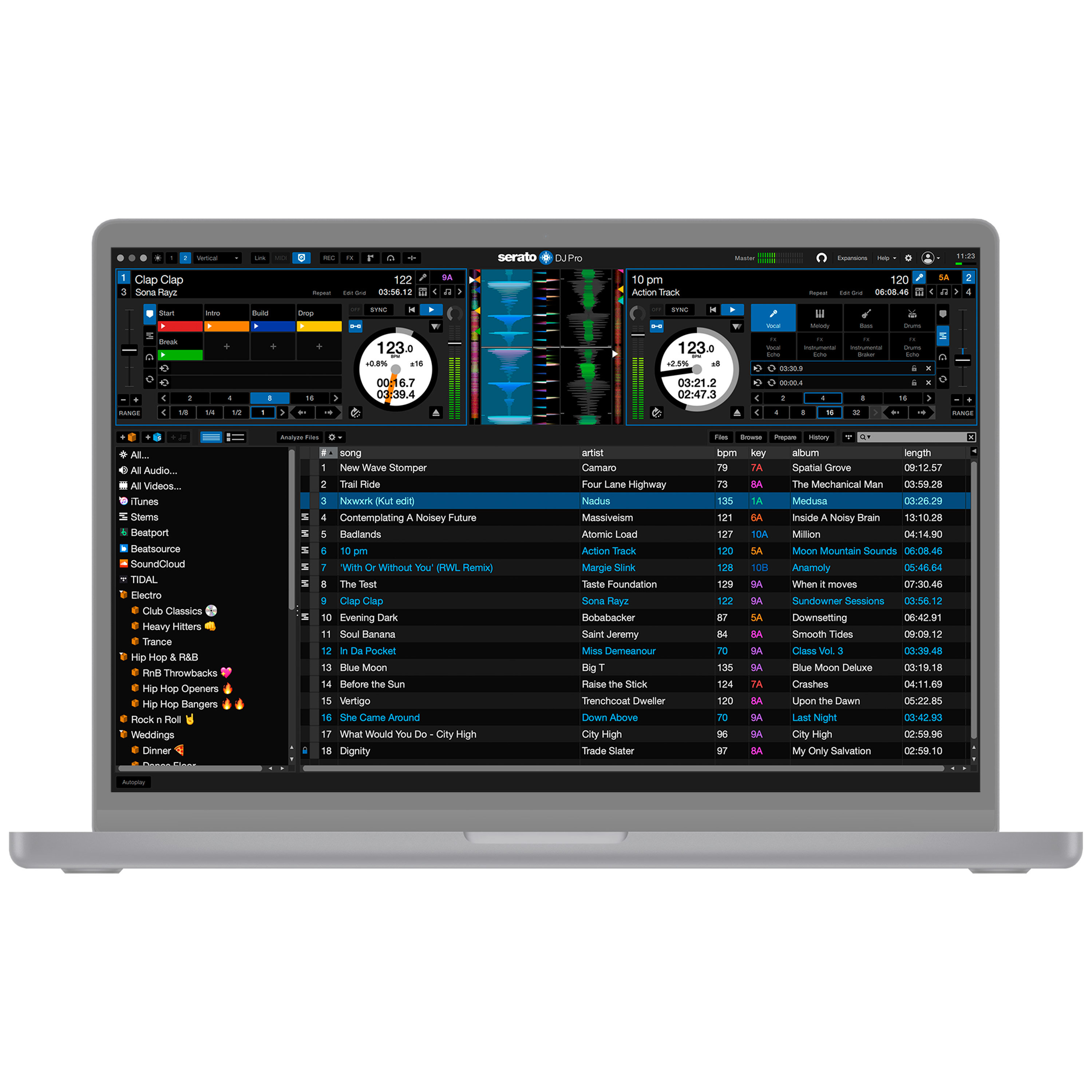 Serato Serato DJ Pro - Logiciel de mixage SonoVente.com