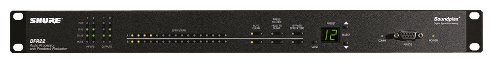 Shure DFR22 - Équaliseur et anti-larsen SonoVente.com