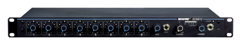 Shure SCM810 - Répartiteur / zoneur / mélangeur SonoVente.com