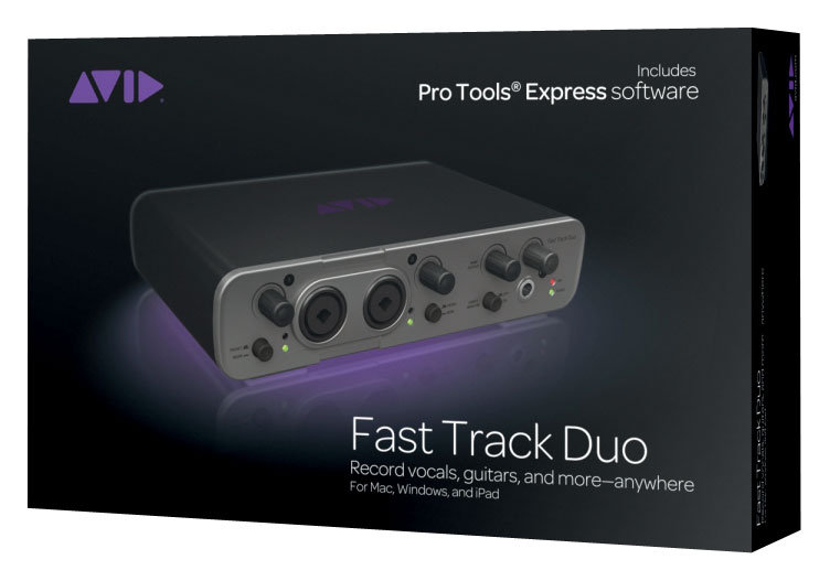 AVID Fast Track Duo - Carte son SonoVente.com