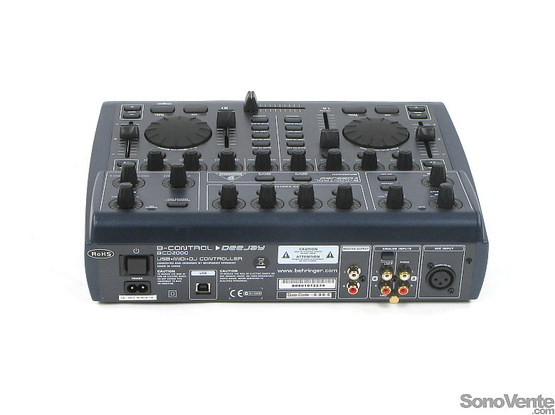 Behringer BCD2000 - Contrôleur DJ USB SonoVente.com