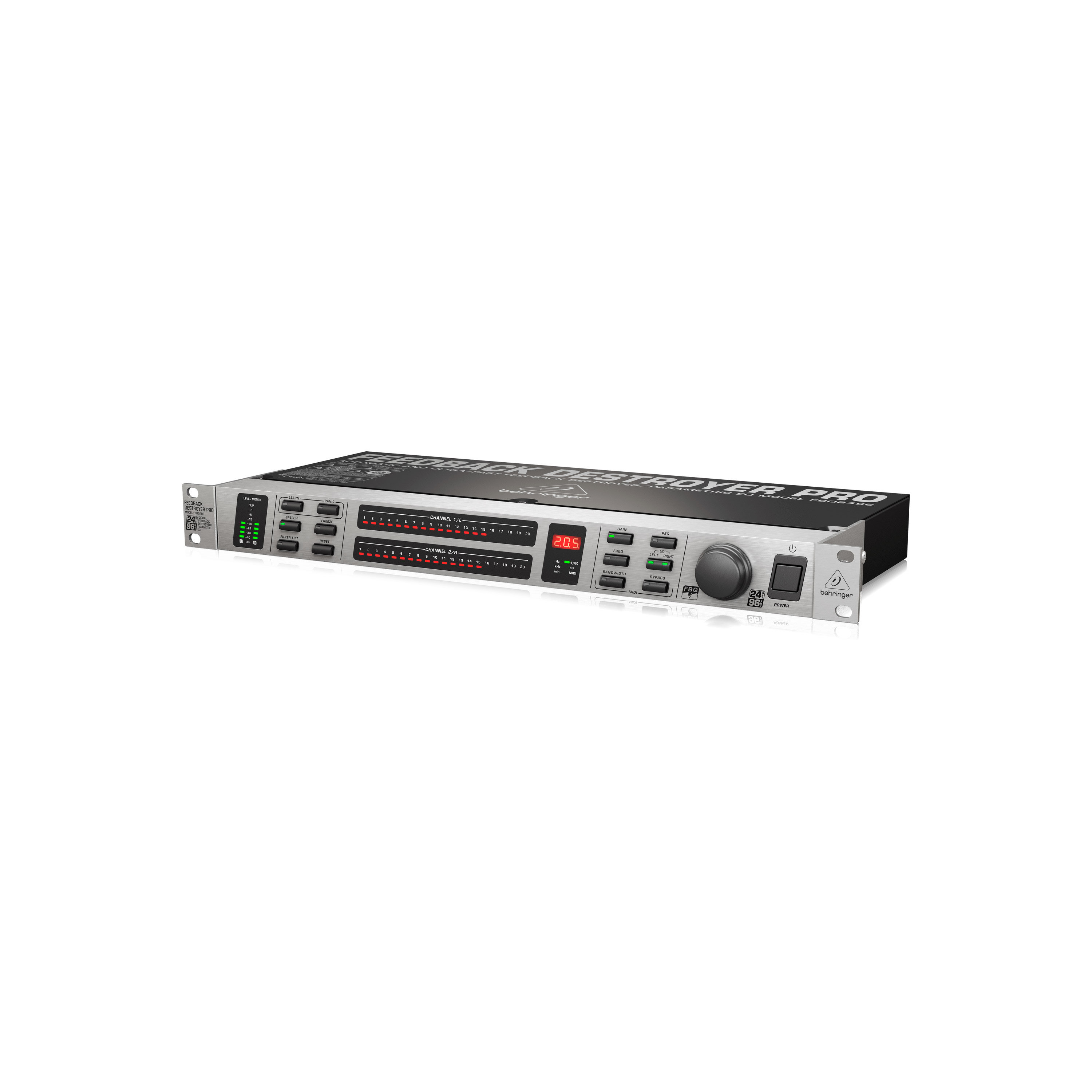 Behringer FBQ2496 Feedback Destroyer PRO - Équaliseur et anti-larsen ...