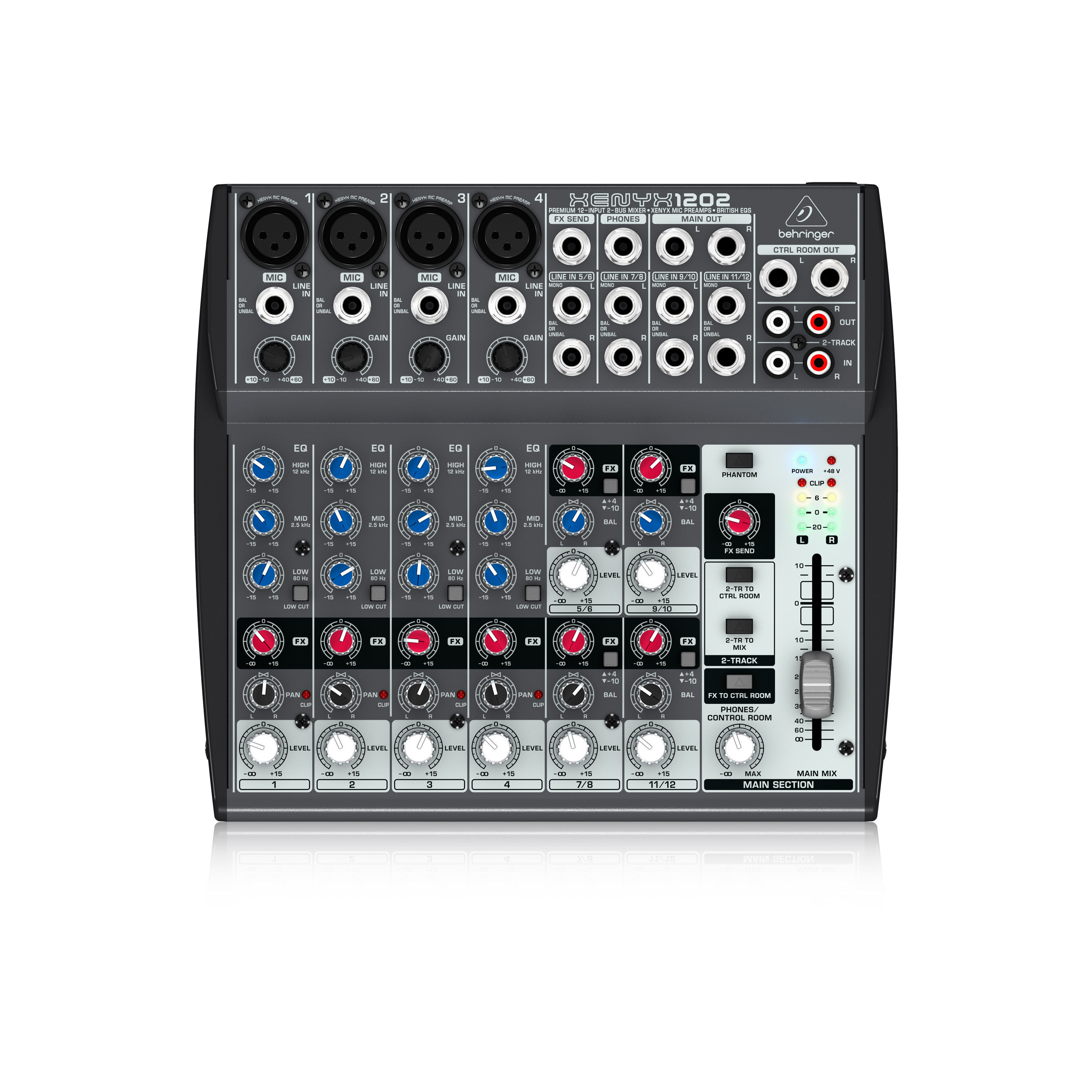 Behringer Xenyx 1202 - Console de mixage analogique SonoVente.com