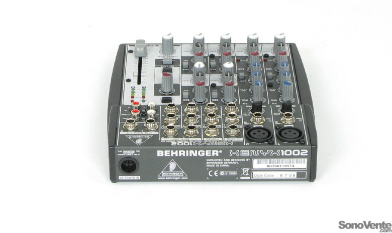 Behringer Xenyx 1002 - Analogue Mixing Desk SonoVente.com - en