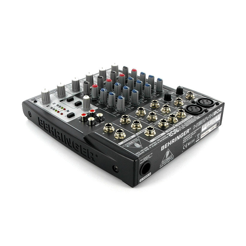 Behringer Xenyx 802 : Console de Mixage Analogique Behringer ...