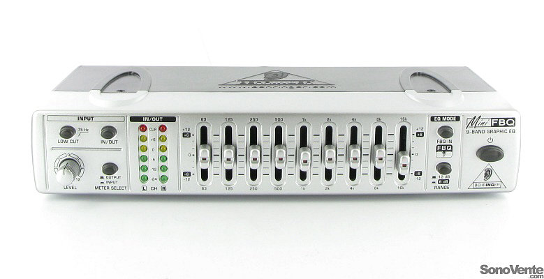Behringer FBQ 800 Mini FBQ - Équaliseur et anti-larsen SonoVente.com