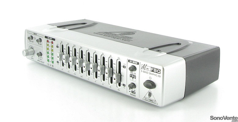Behringer FBQ 800 Mini FBQ - Équaliseur et anti-larsen SonoVente.com