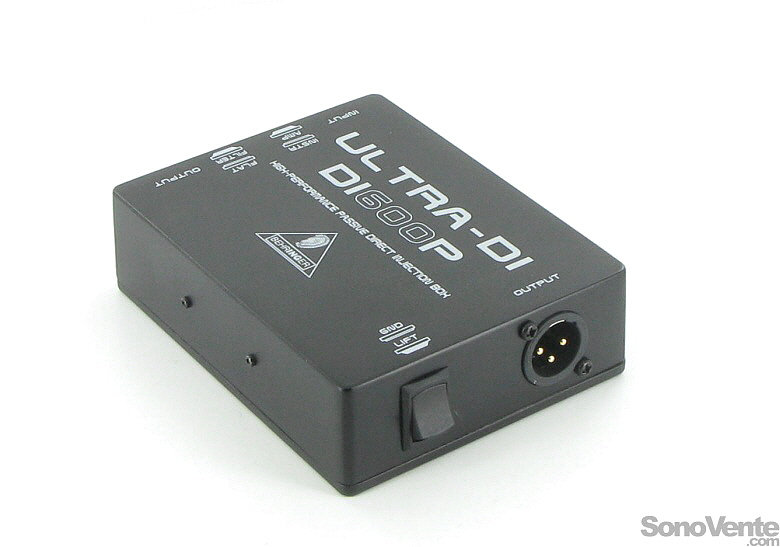 Behringer DI600P ULTRA-DI - Boite de direct (DI) SonoVente.com