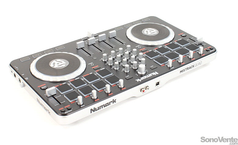 Numark Mixtrack Quad - Contrôleur DJ USB SonoVente.com