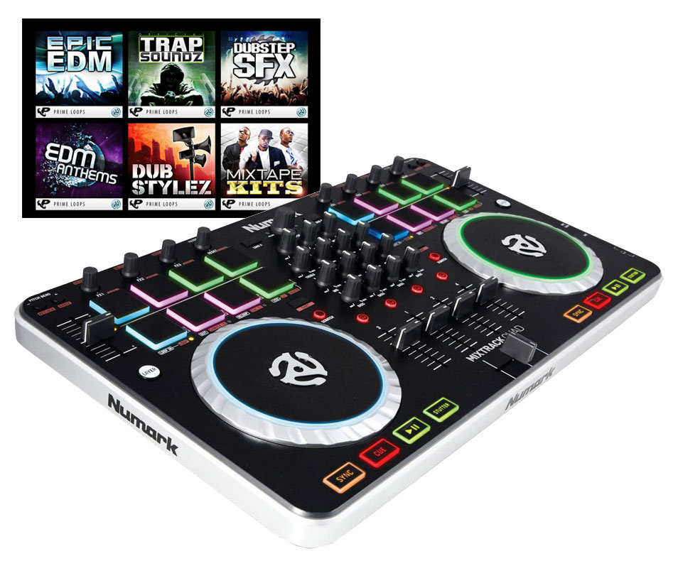 Numark Mixtrack Quad - Contrôleur DJ USB SonoVente.com