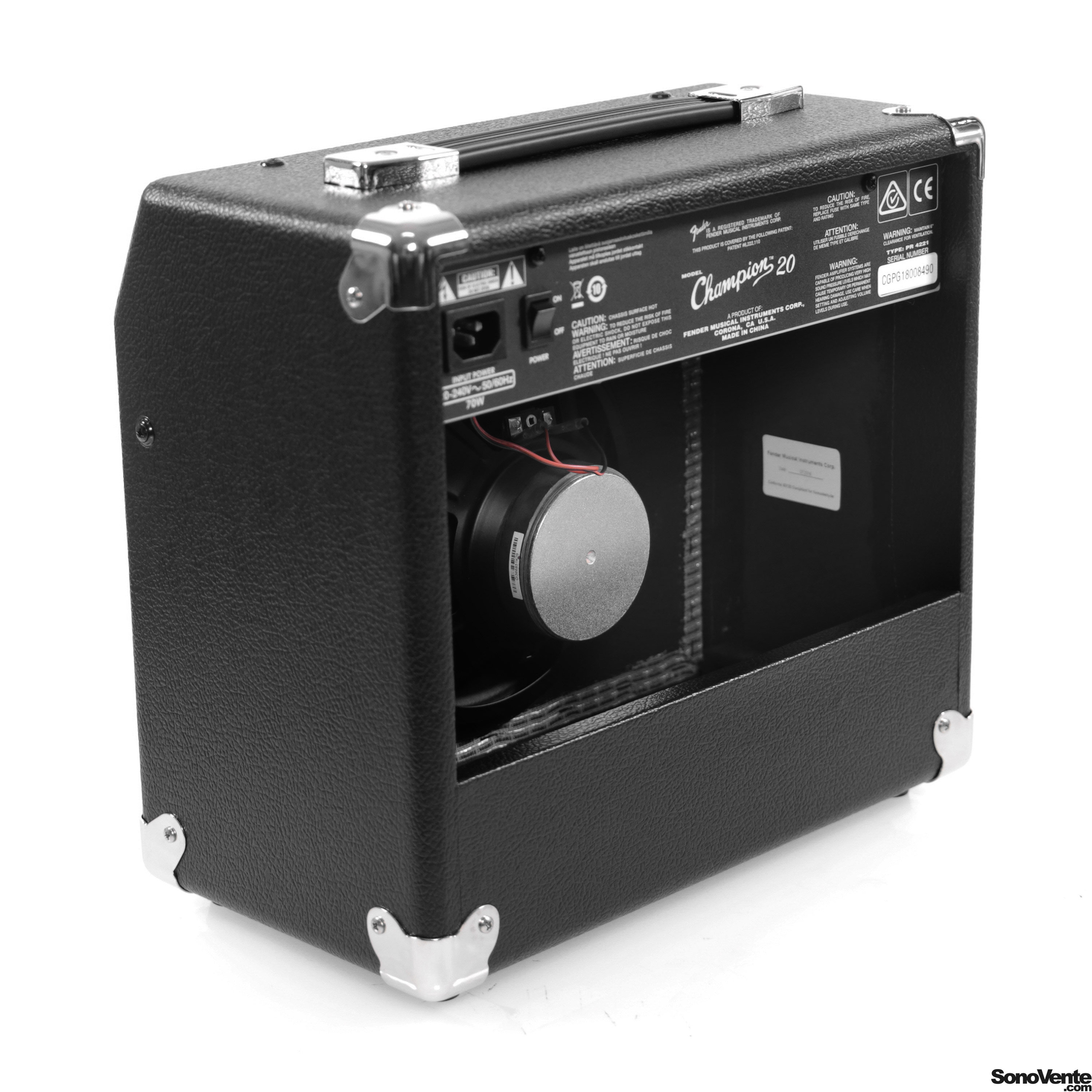 Fender CHAMPION 20 : Combo Guitare Electrique Fender - SonoVente.com