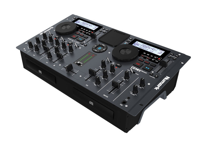 Numark CDMIX Bluetooth - Platine CD MP3 à plat SonoVente.com