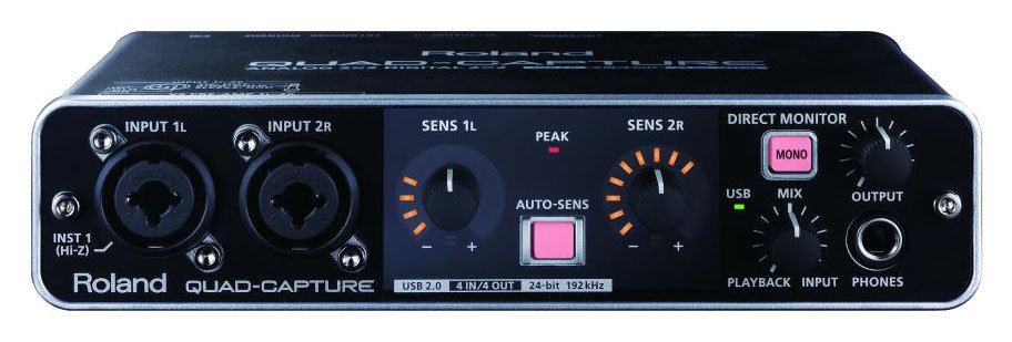 Roland UA-55 QUAD-CAPTURE - Carte son SonoVente.com