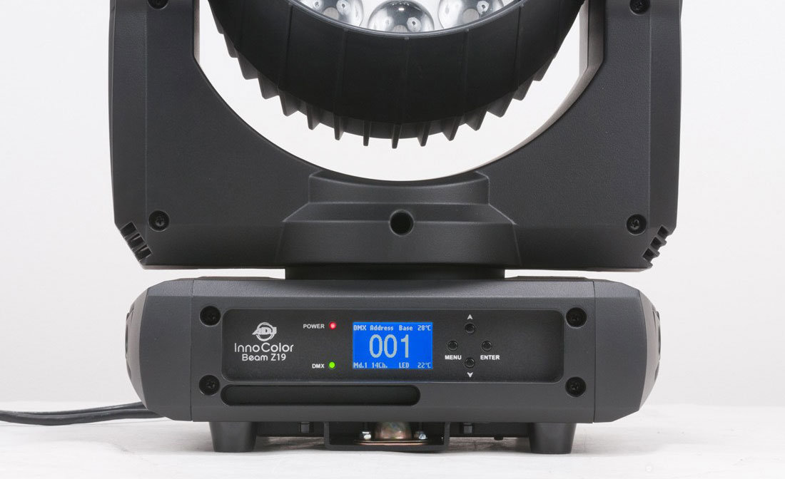 ADJ Inno Color Beam Z19 - Lyre Beam SonoVente.com