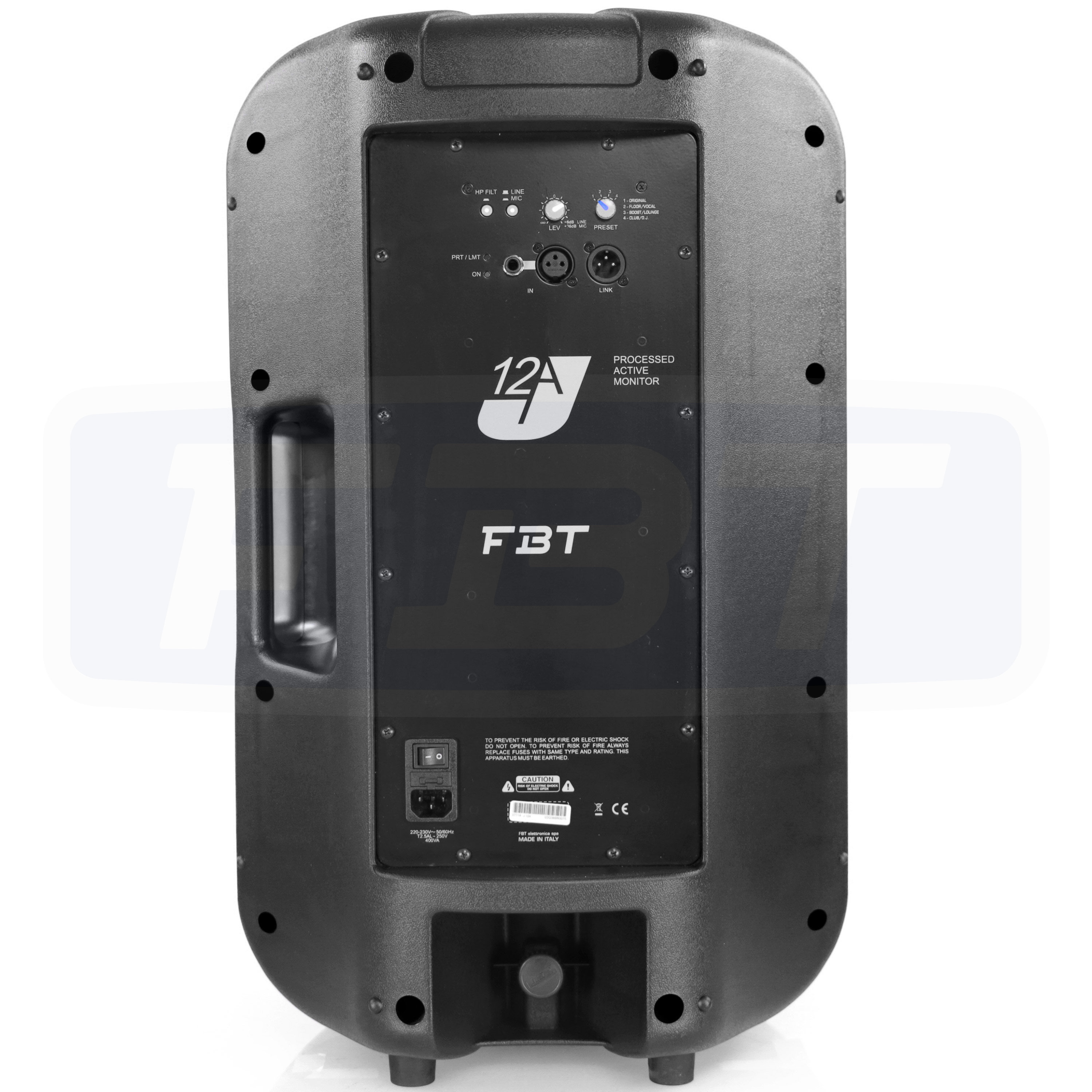 FBT J12A - Enceinte amplifiée SonoVente.com