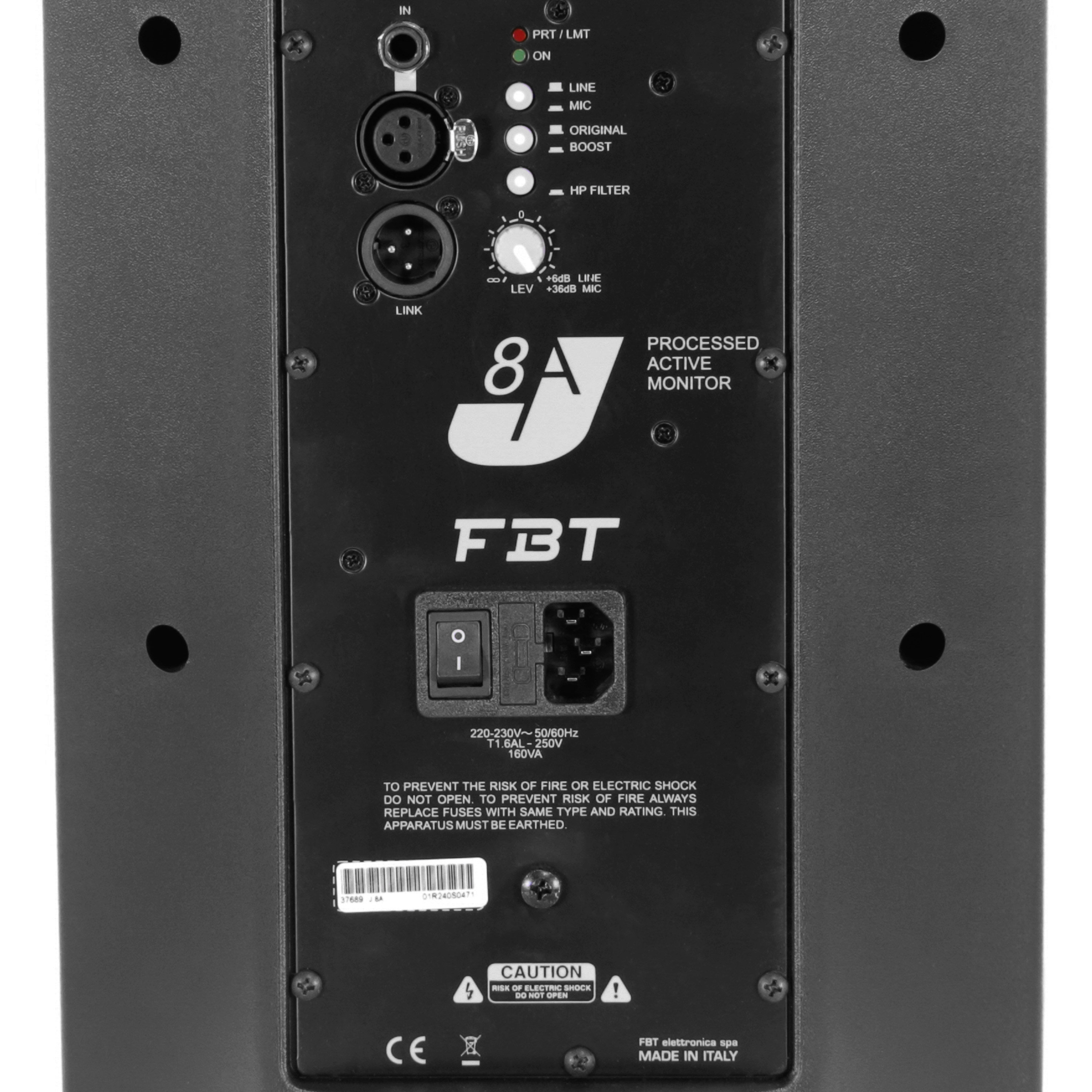 FBT J8A - Enceinte amplifiée SonoVente.com