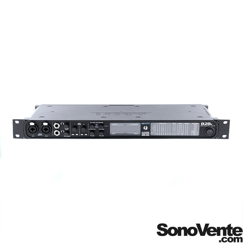 Motu 828x - Carte son SonoVente.com