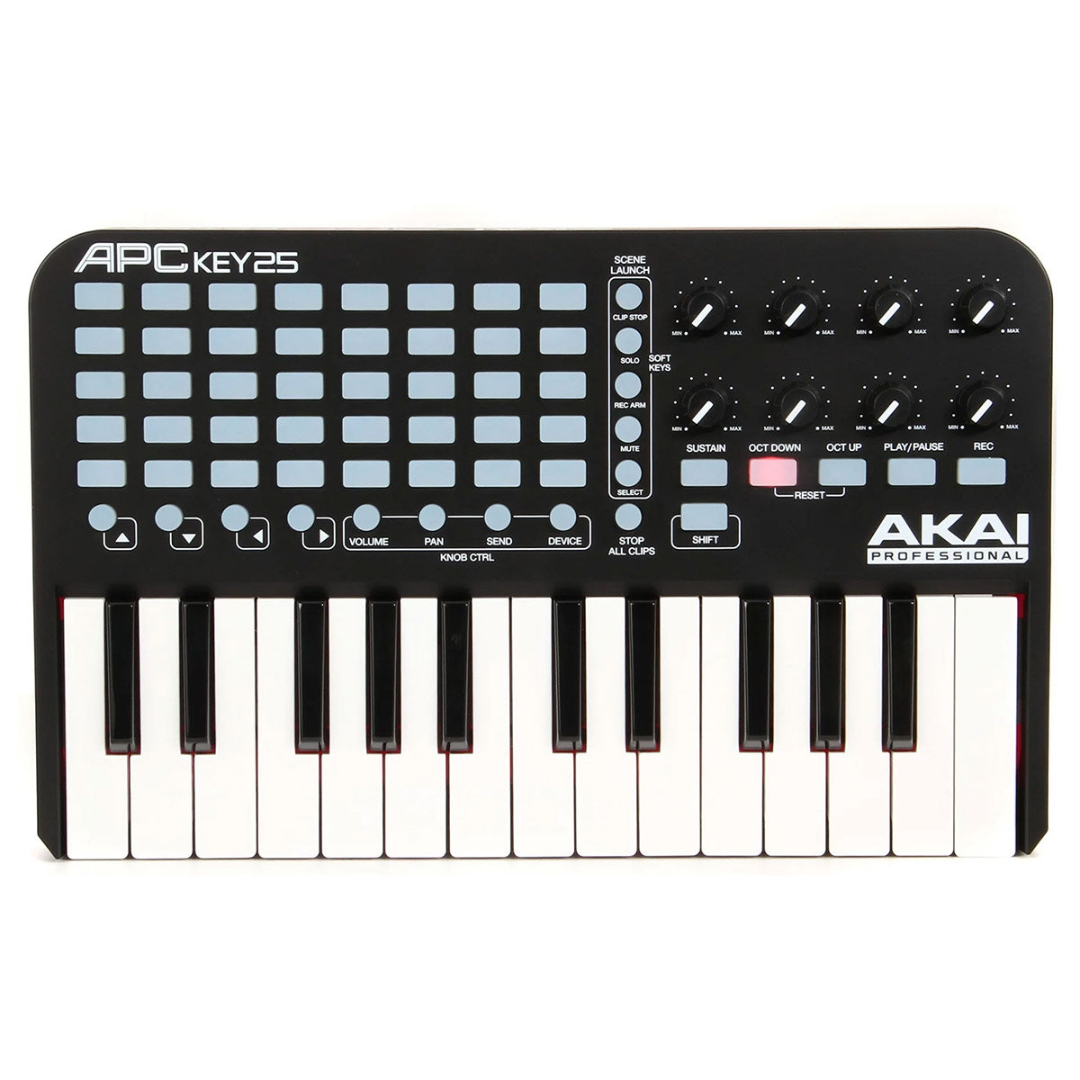 Akai APC Key 25 : Clavier Maître Akai - SonoVente.com