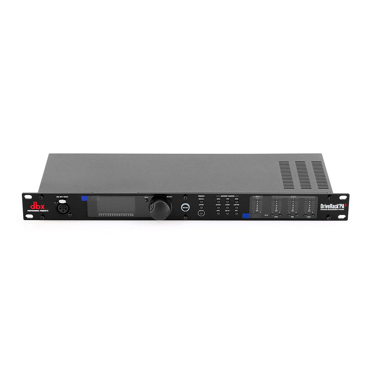DBX Driverack PA2 : Filtre Actif DBX - SonoVente.com
