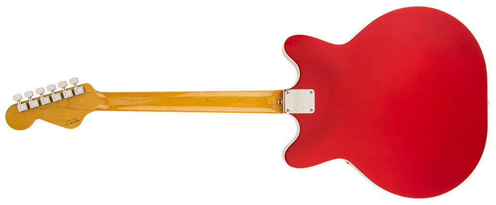 Fender Coronado Guitar Candy Apple Red - Guitare demi-caisse SonoVente.com