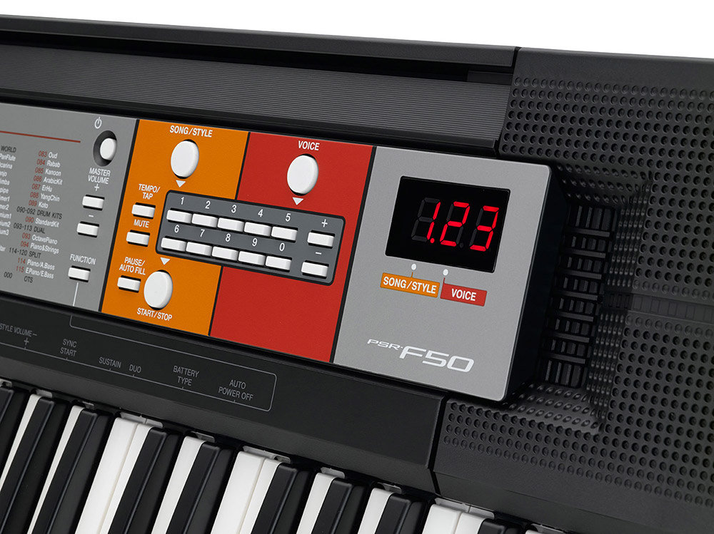Yamaha PSR-F50 - Clavier toucher dynamique SonoVente.com