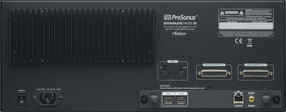 Presonus StudioLive RM32AI - Console de mixage numérique SonoVente.com