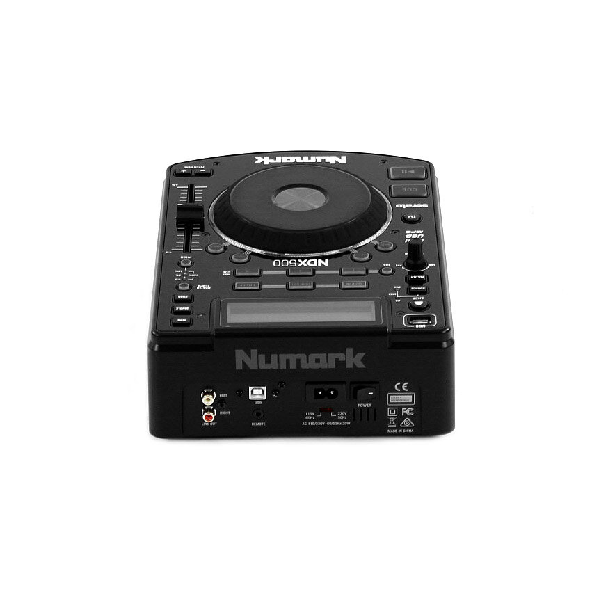 Numark NDX 500 : Platine CD MP3 à plat Numark NDX500