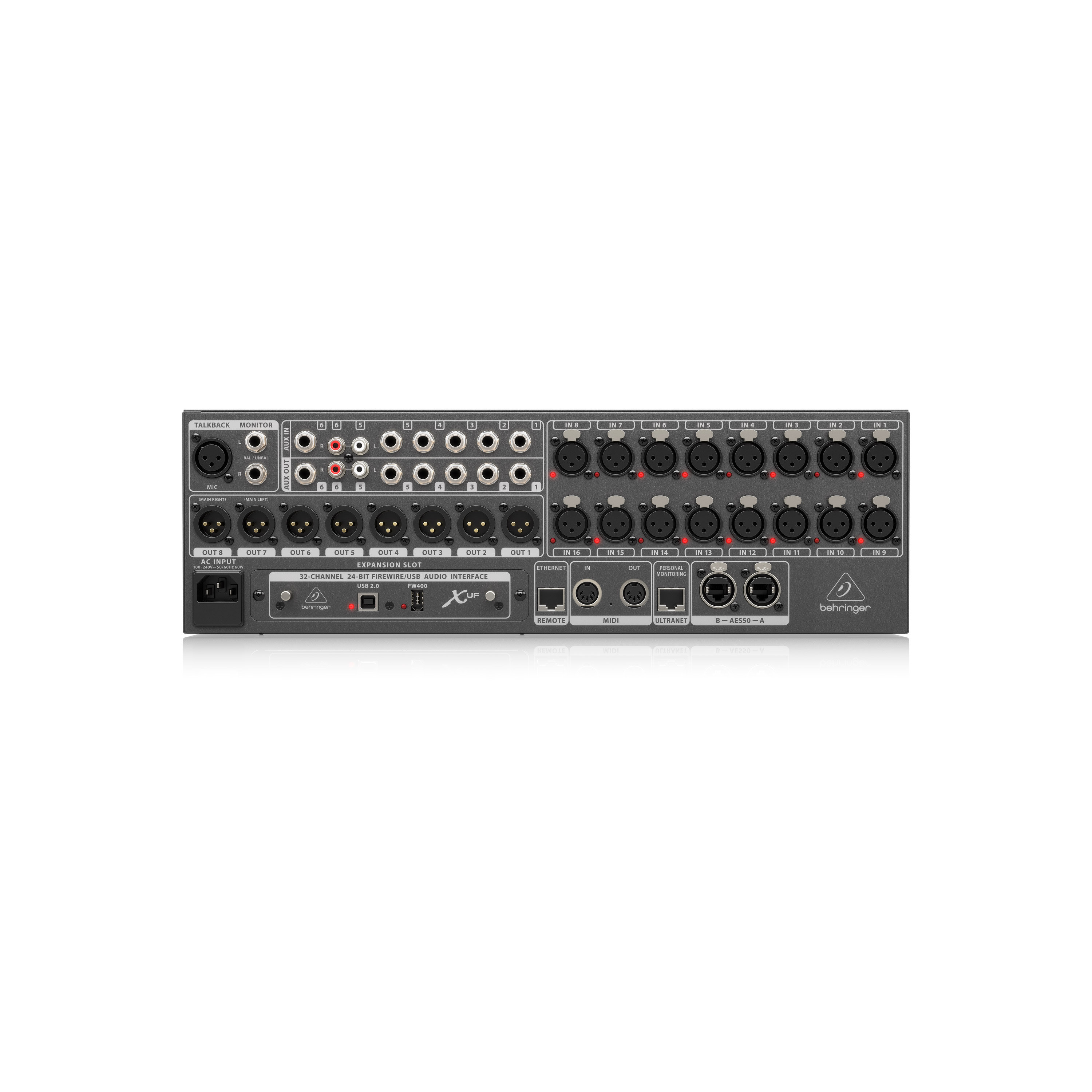 X32 RACK : Console de Mixage Numérique Behringer - SonoVente.com