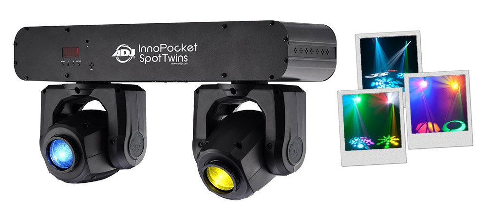 ADJ Inno Pocket Spot Twins - Lyre Spot SonoVente.com
